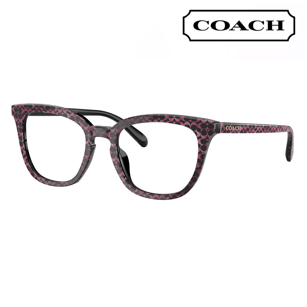【正規品販売店】度なし1.55レンズ交換+0円 コーチ メガネ HC6222F 5783 53 COACH スクエア セル ローブリッジフィ ...