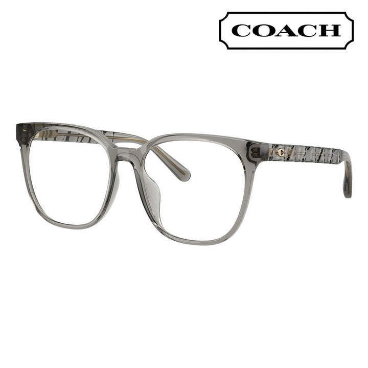 【正規品販売店】度なし1.55レンズ交換+0円 コーチ メガネ HC6267D 5886 54 COACH スクエア セル アジアンフィット ...